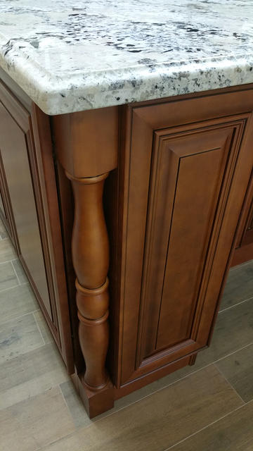 Burnished Brandy Kitchen Cabinets | RTA Cabinet Store