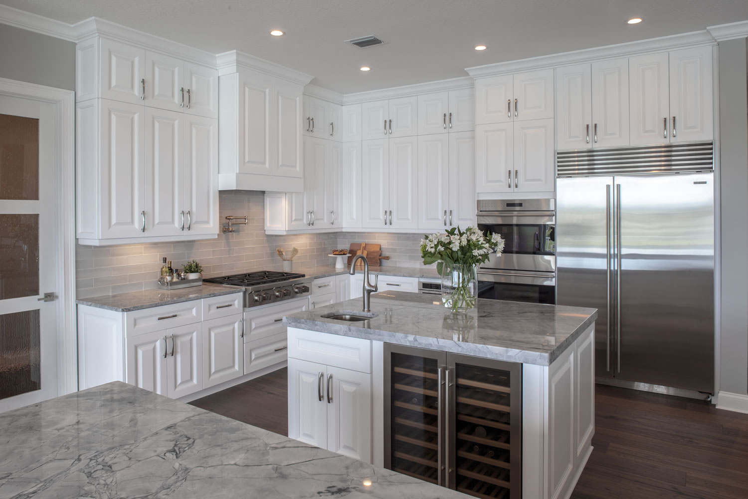 Dove White Frameless Kitchen Cabinets | RTA Cabinet Store