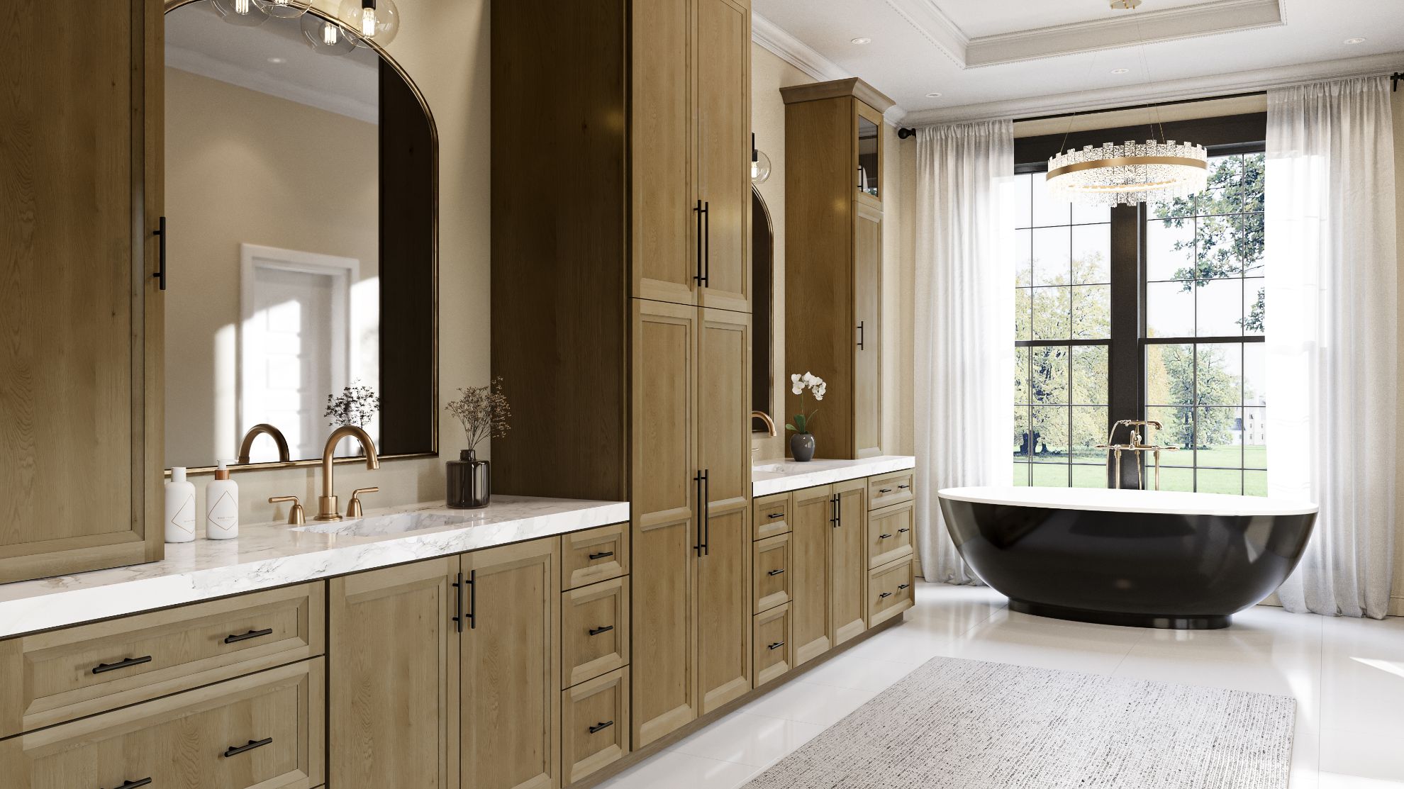 Timber Toffee Bathroom Vanities | RTA Cabinet Store